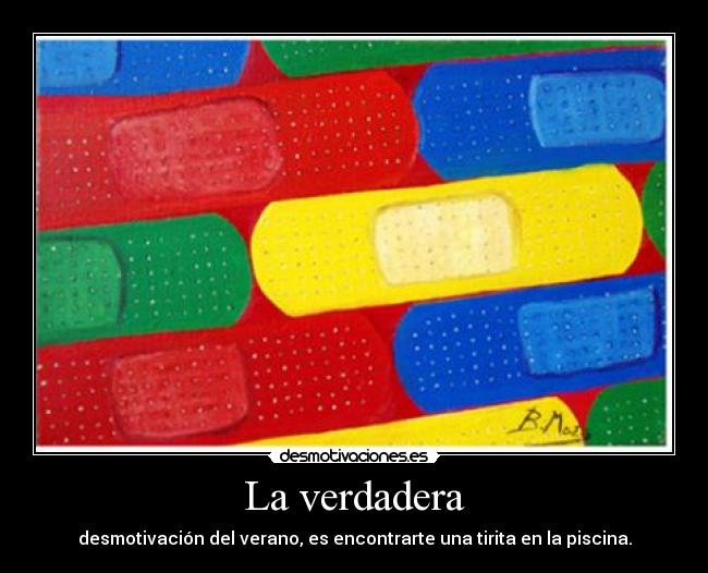 Imágenes y Carteles de TIRITA | Desmotivaciones